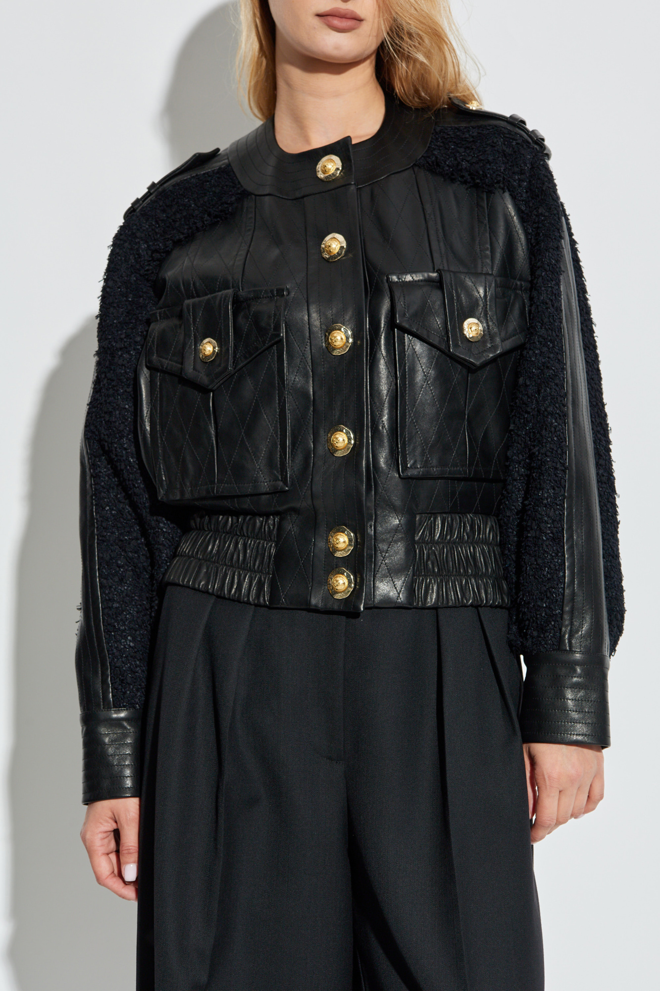 Balmain Jacket made of combined materials | Women's | Vitkac
